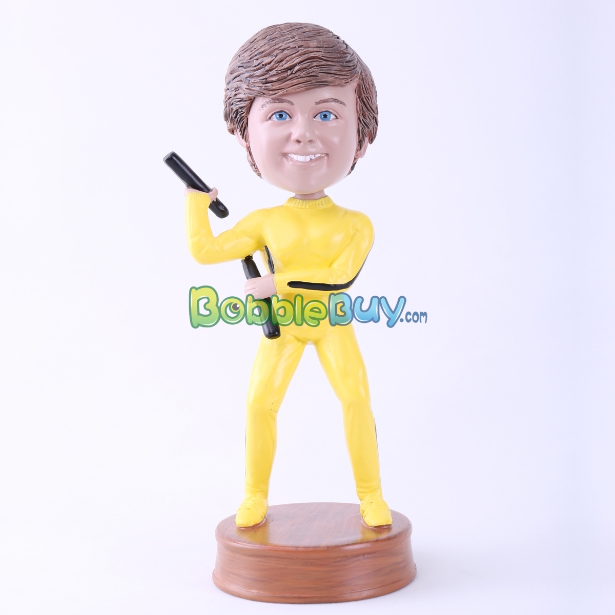 Bruce Lee Posture Kid Bobblehead | BobbleBuy - Custom Bobbleheads from $50