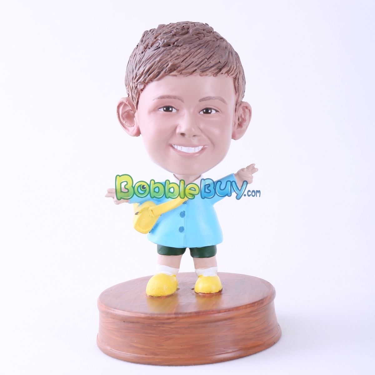Happy Little Boy Bobblehead | BobbleBuy - Custom Bobbleheads from $50