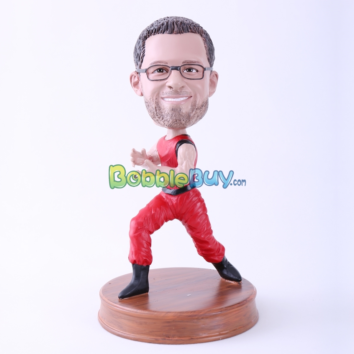Kungfu Action Man Bobblehead | BobbleBuy - Custom Bobbleheads from $50