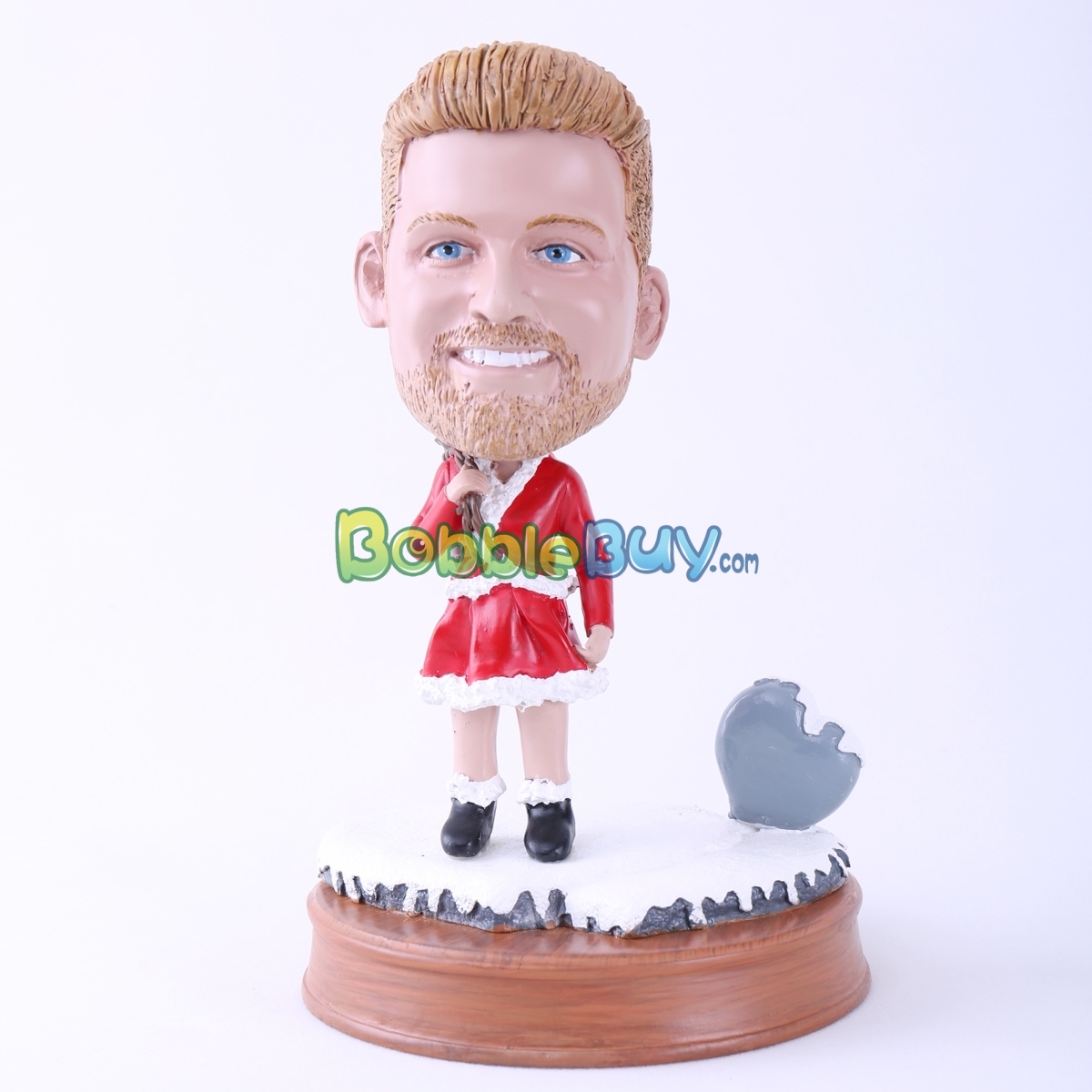 Male Santa Claus Bobblehead | BobbleBuy - Custom Bobbleheads from $50
