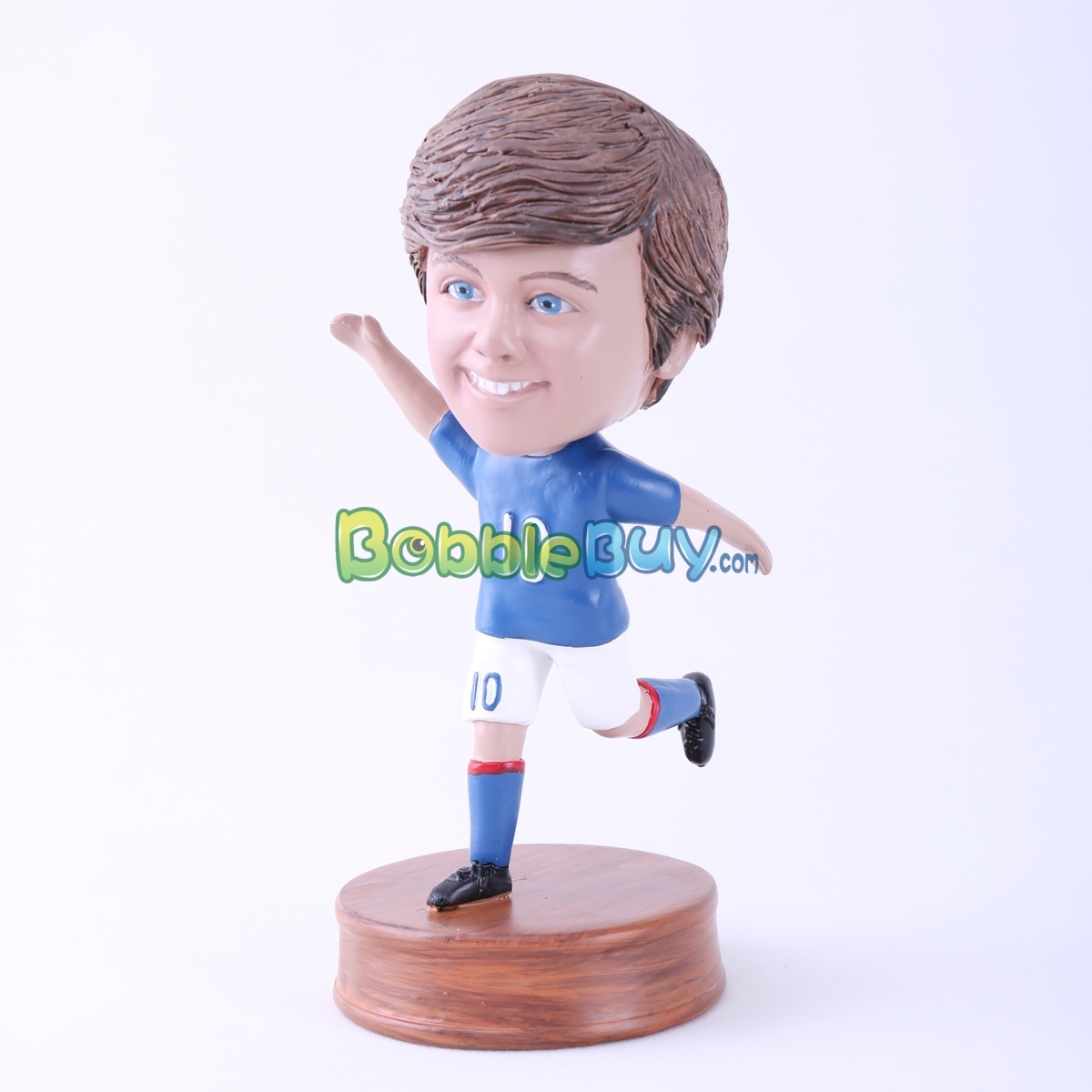 Man in Kicking Posture Bobblehead | BobbleBuy - Custom Bobbleheads from $50