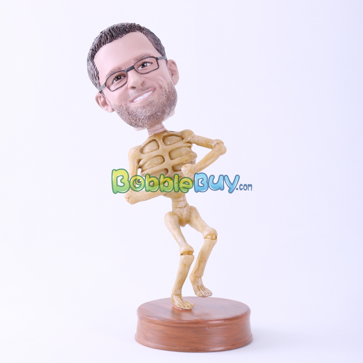 Skull Man Bobblehead | BobbleBuy - Custom Bobbleheads from $50