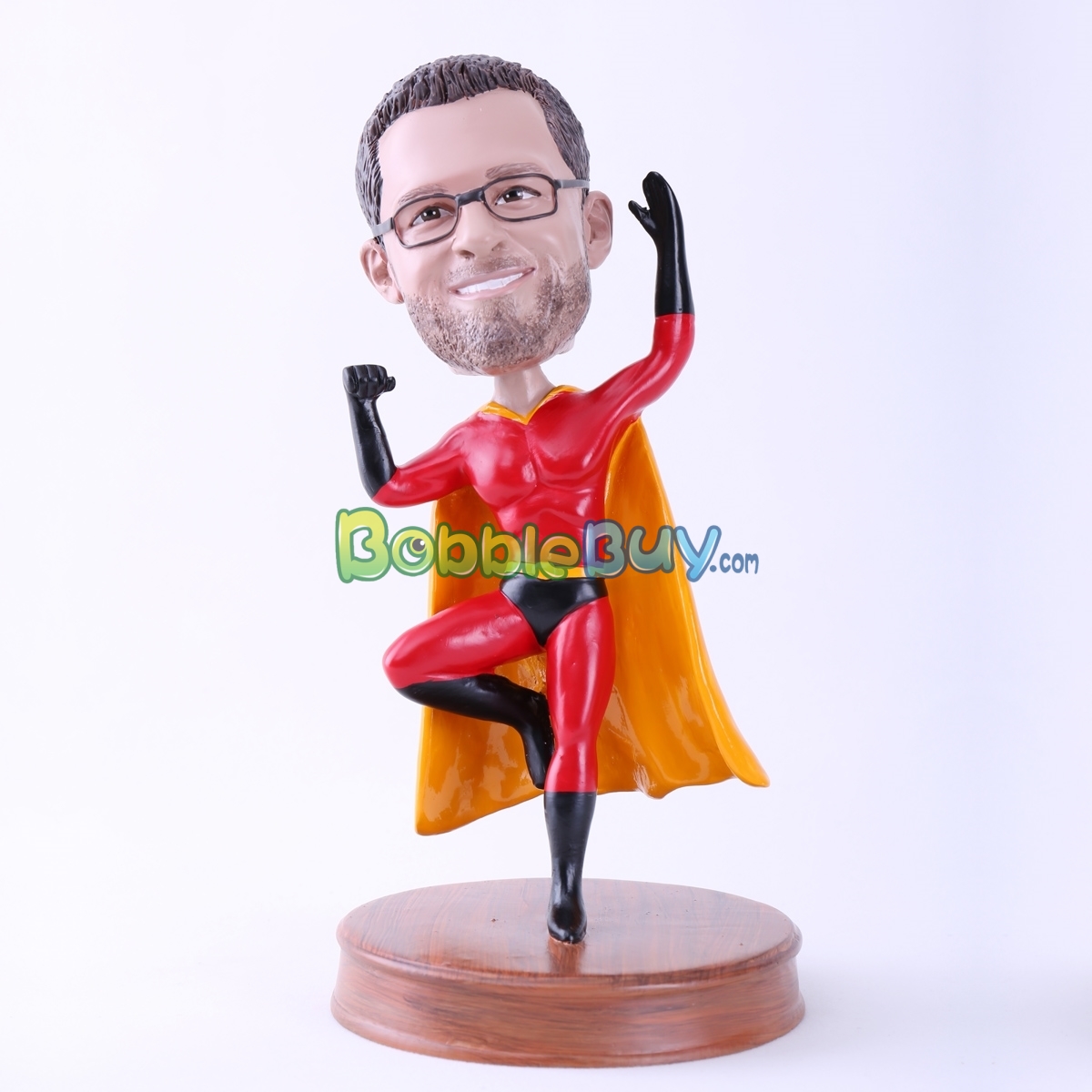 Superhero Man Bobblehead | BobbleBuy - Custom Bobbleheads from $50