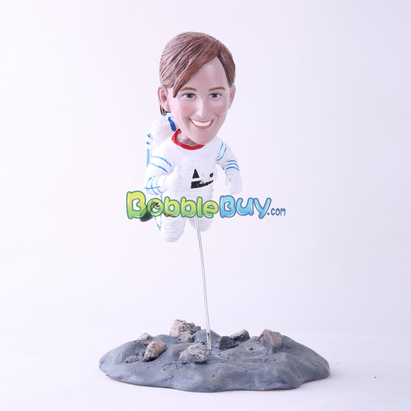 Female Astronaut Bobblehead | BobbleBuy - Custom Bobbleheads from $50