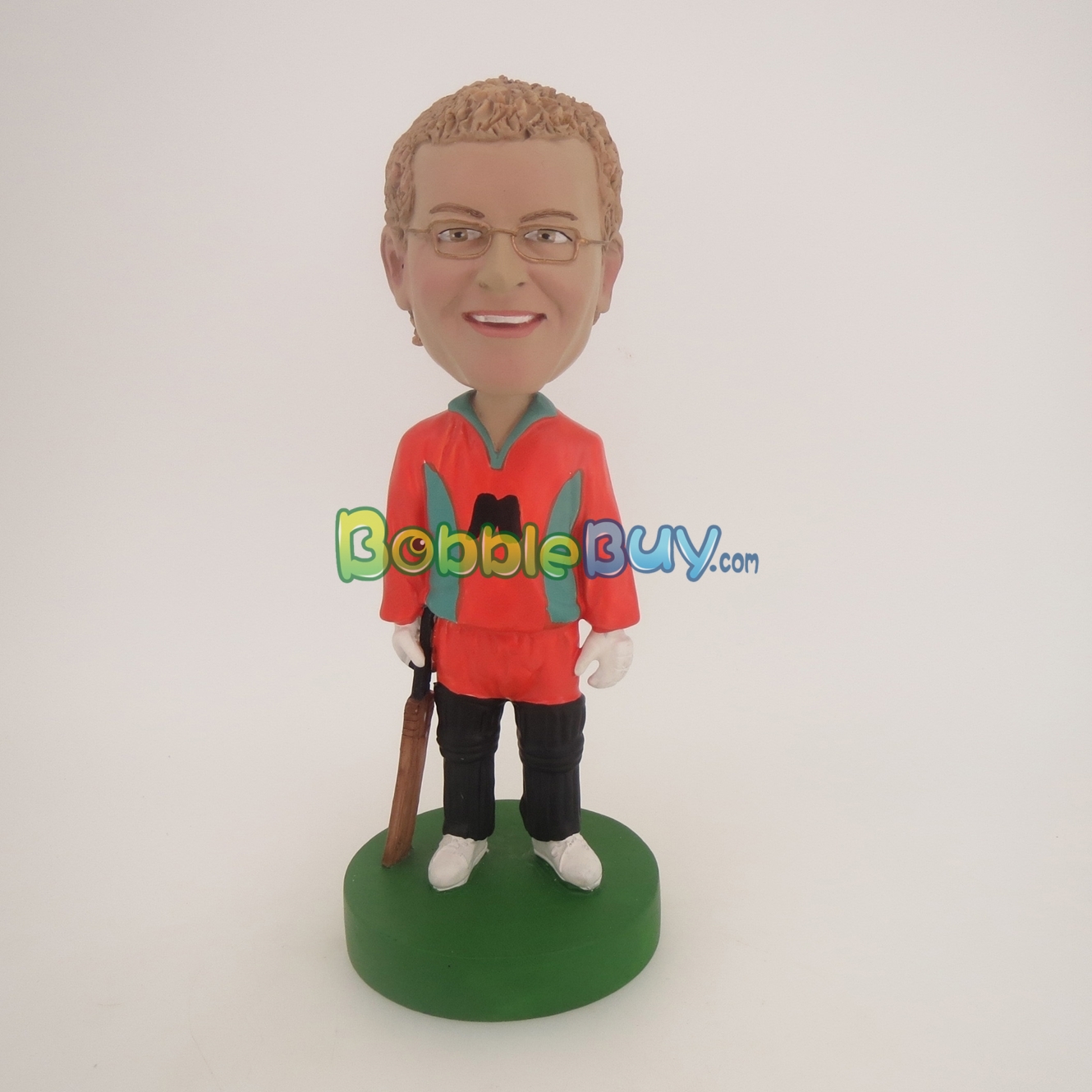 Baseball Player With Bat Bobblehead | BobbleBuy - Custom Bobbleheads ...