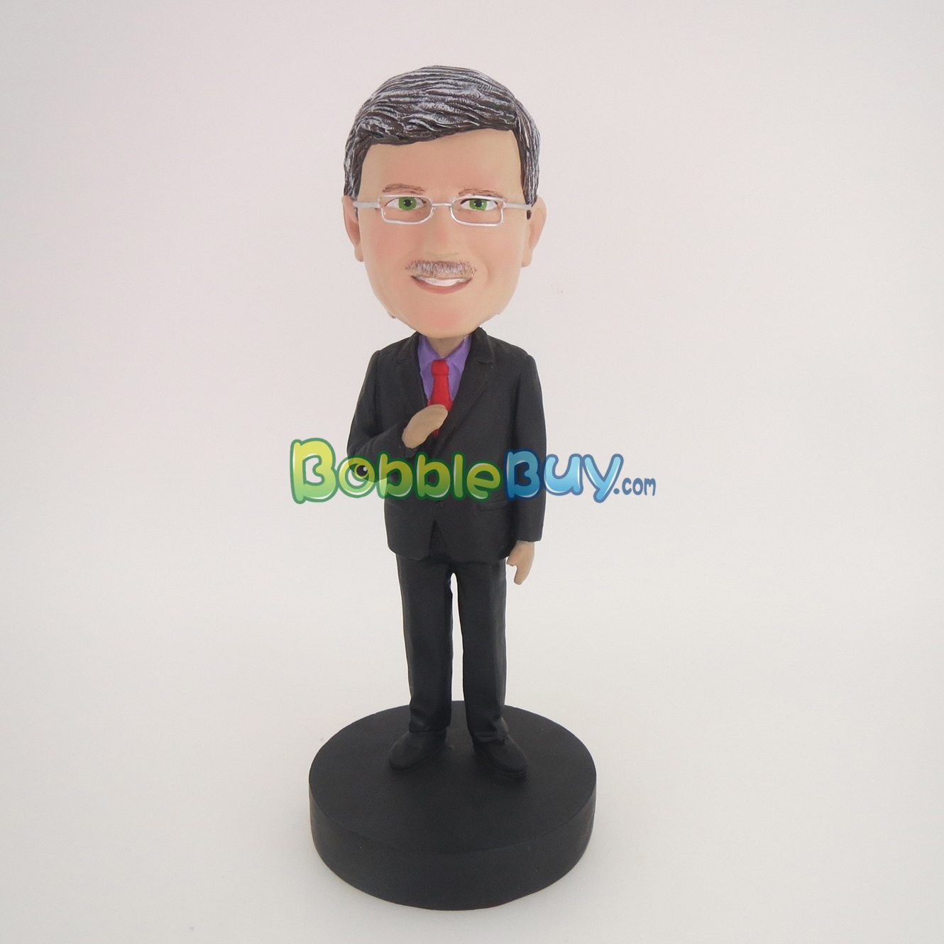 Business Man Holding Tie Bobblehead | BobbleBuy - Custom Bobbleheads ...