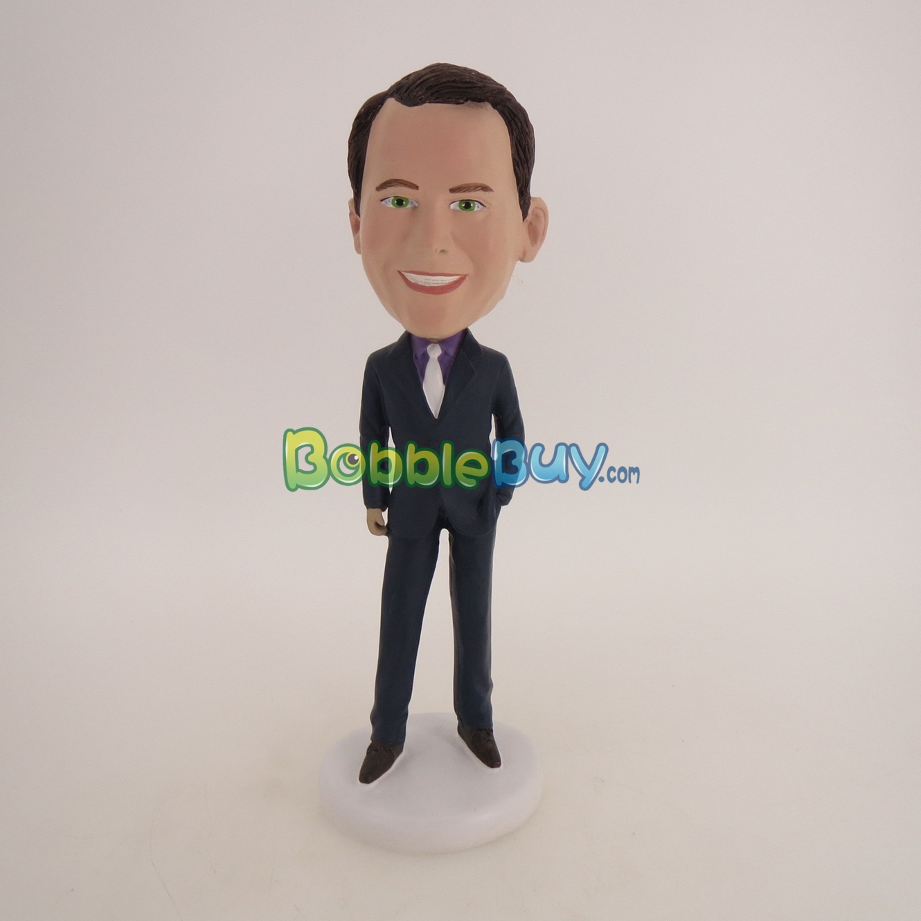 Business Man In Very Formal Suit Bobblehead | BobbleBuy - Custom ...