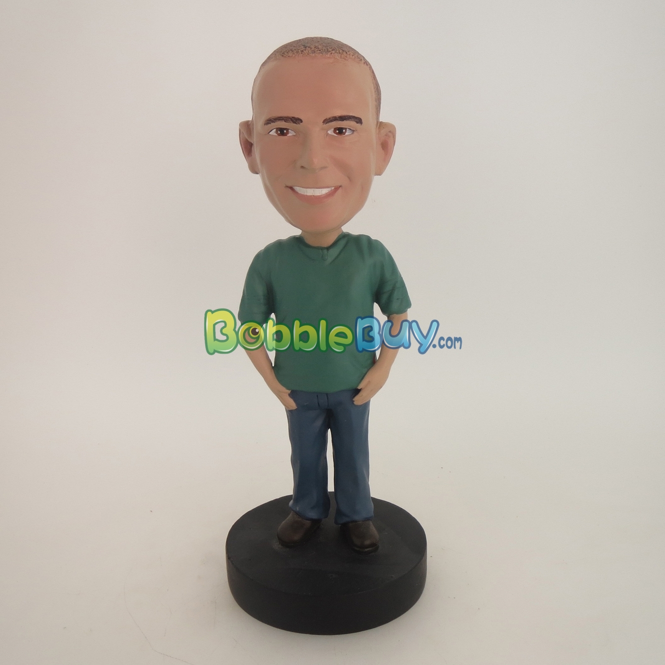Casual Man In Neat Clothing Bobblehead | BobbleBuy - Custom Bobbleheads ...