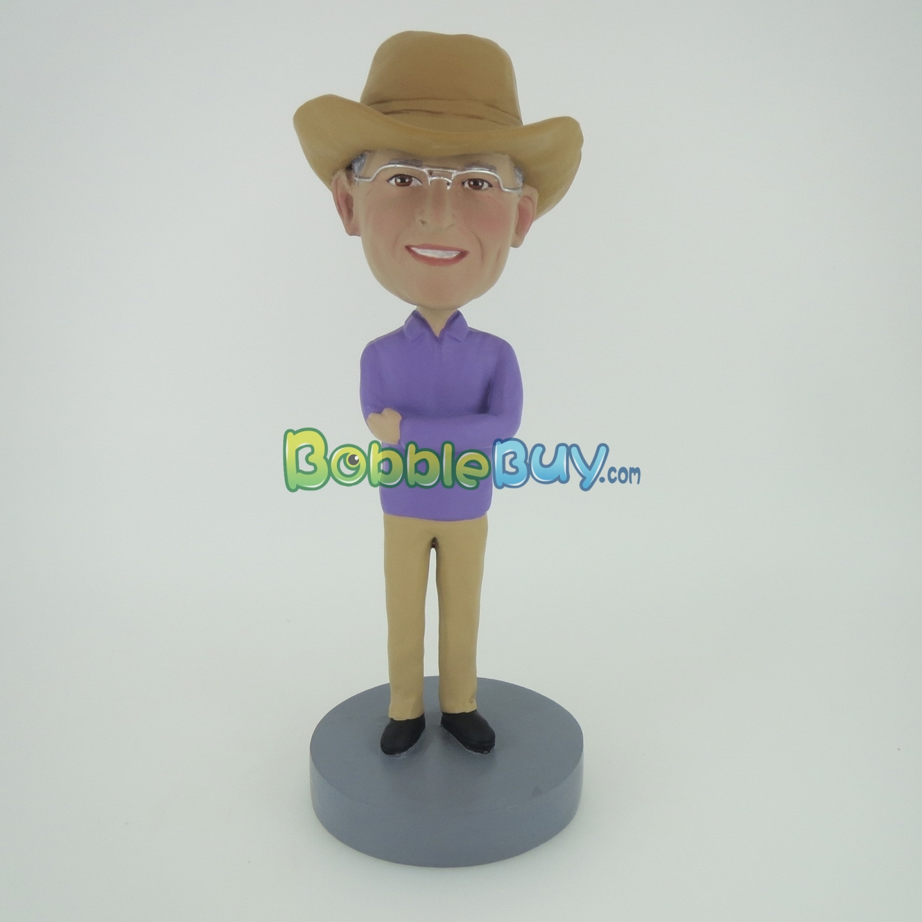 Cowboy Hands Crossing Bobblehead | BobbleBuy - Custom Bobbleheads from $50