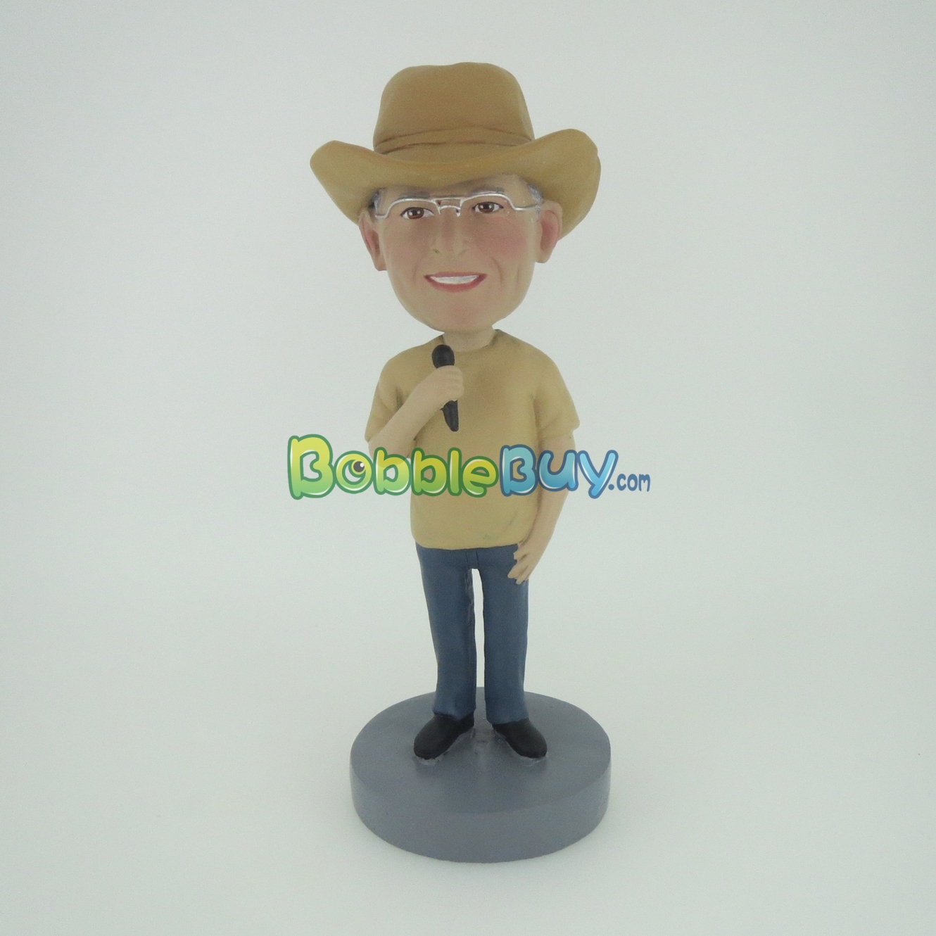 Cowboy Singer Bobblehead | BobbleBuy - Custom Bobbleheads from $50