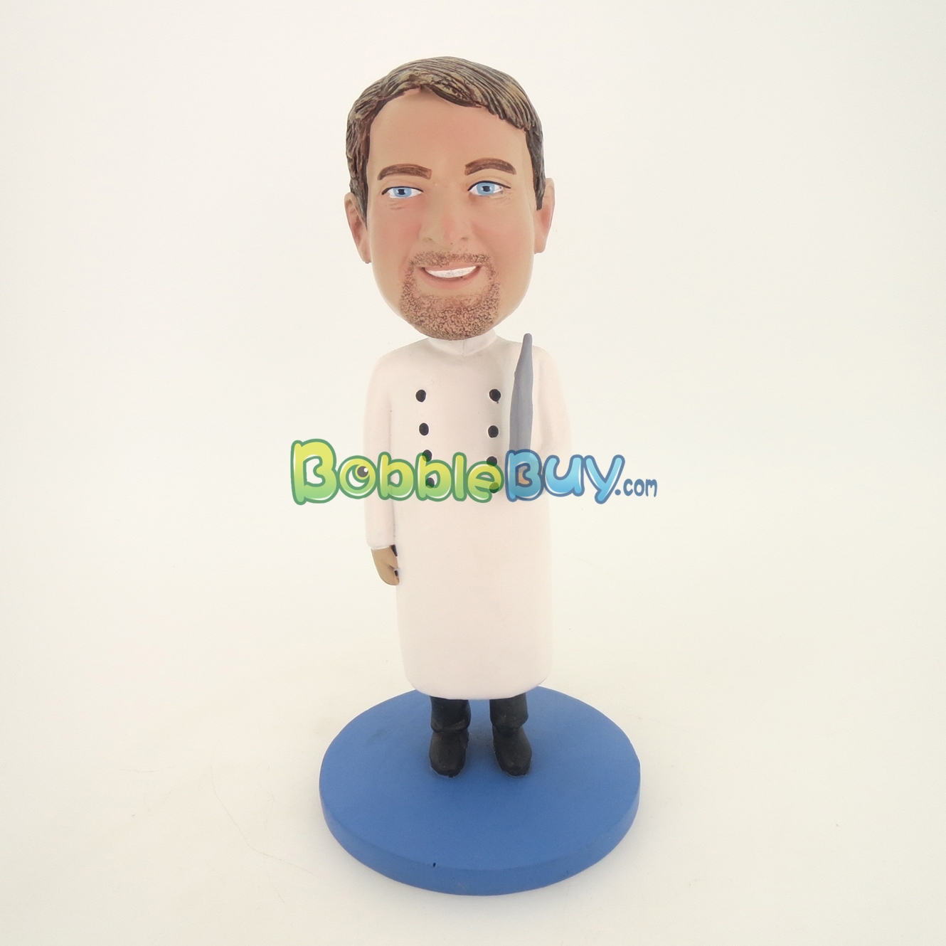Doctor In Closed Lab Coat Bobblehead | BobbleBuy - Custom Bobbleheads ...