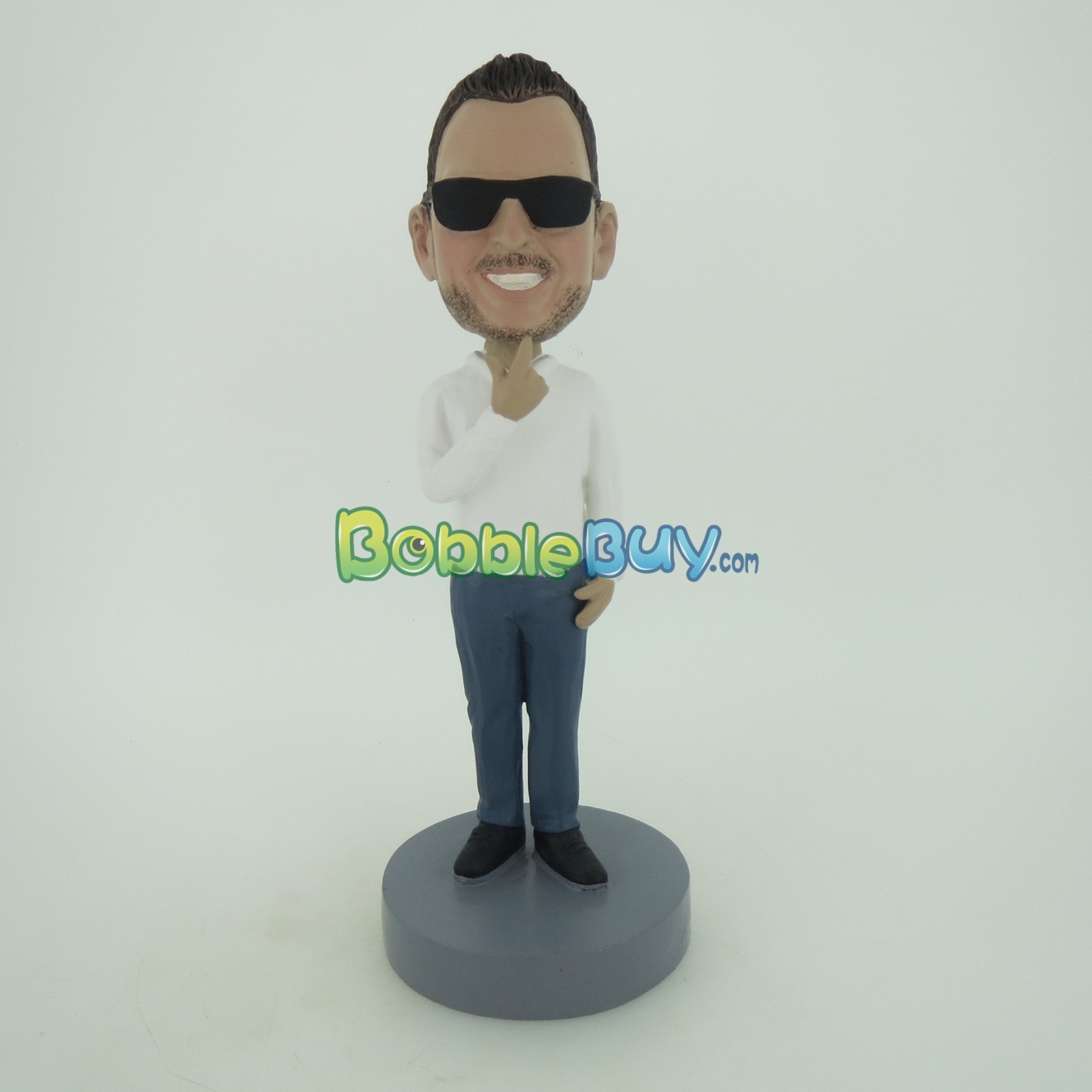 Cool Man With Sunglass Bobblehead | BobbleBuy - Custom Bobbleheads from $50