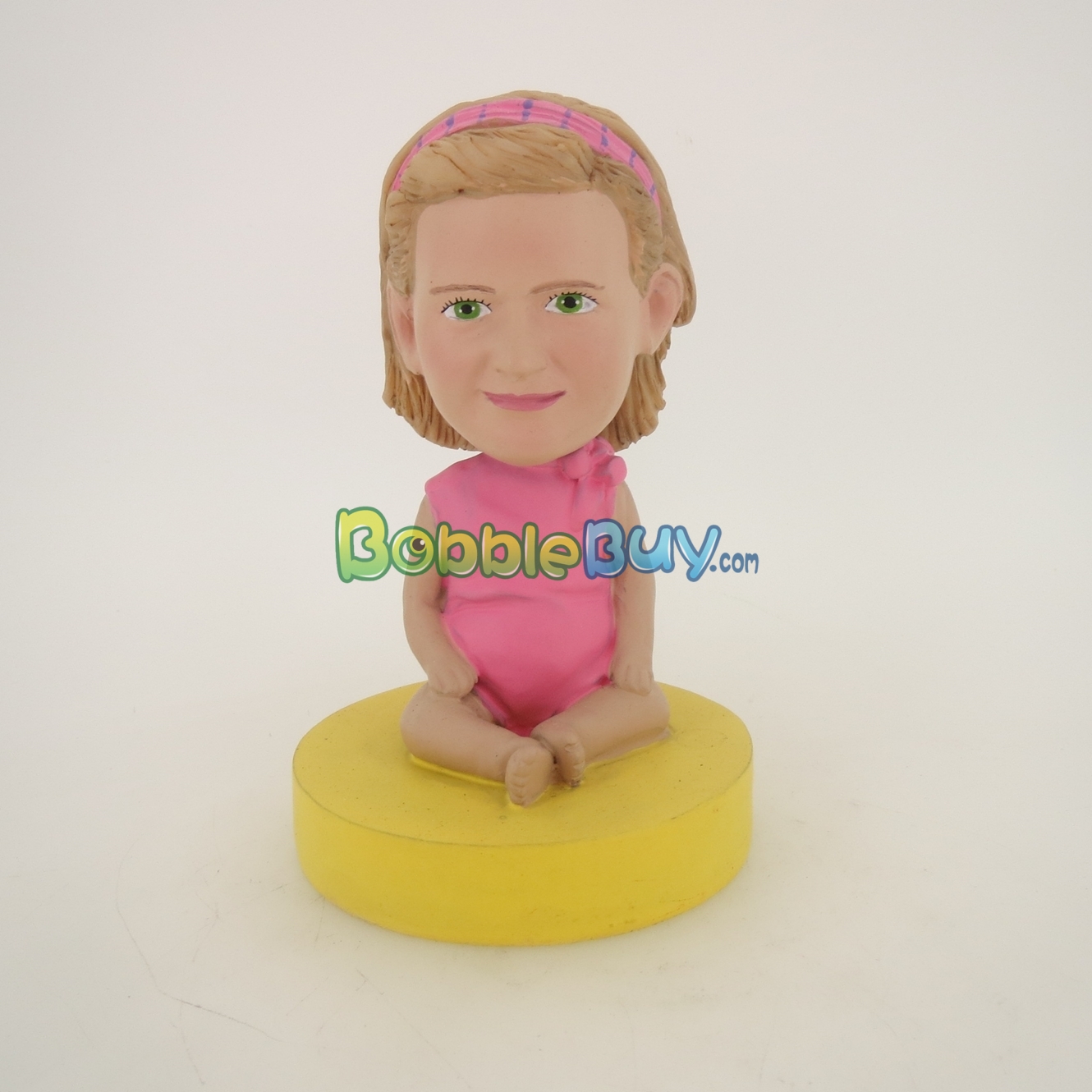 Little Girl Sitting Down Bobblehead | BobbleBuy - Custom Bobbleheads ...