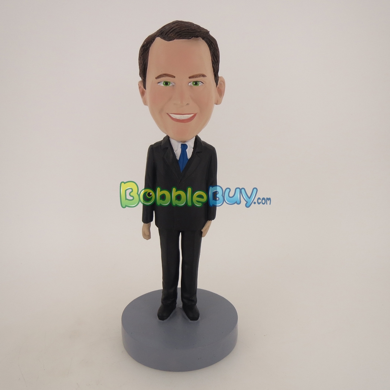 Man In Suit Smiling Bobblehead | BobbleBuy - Custom Bobbleheads from $50