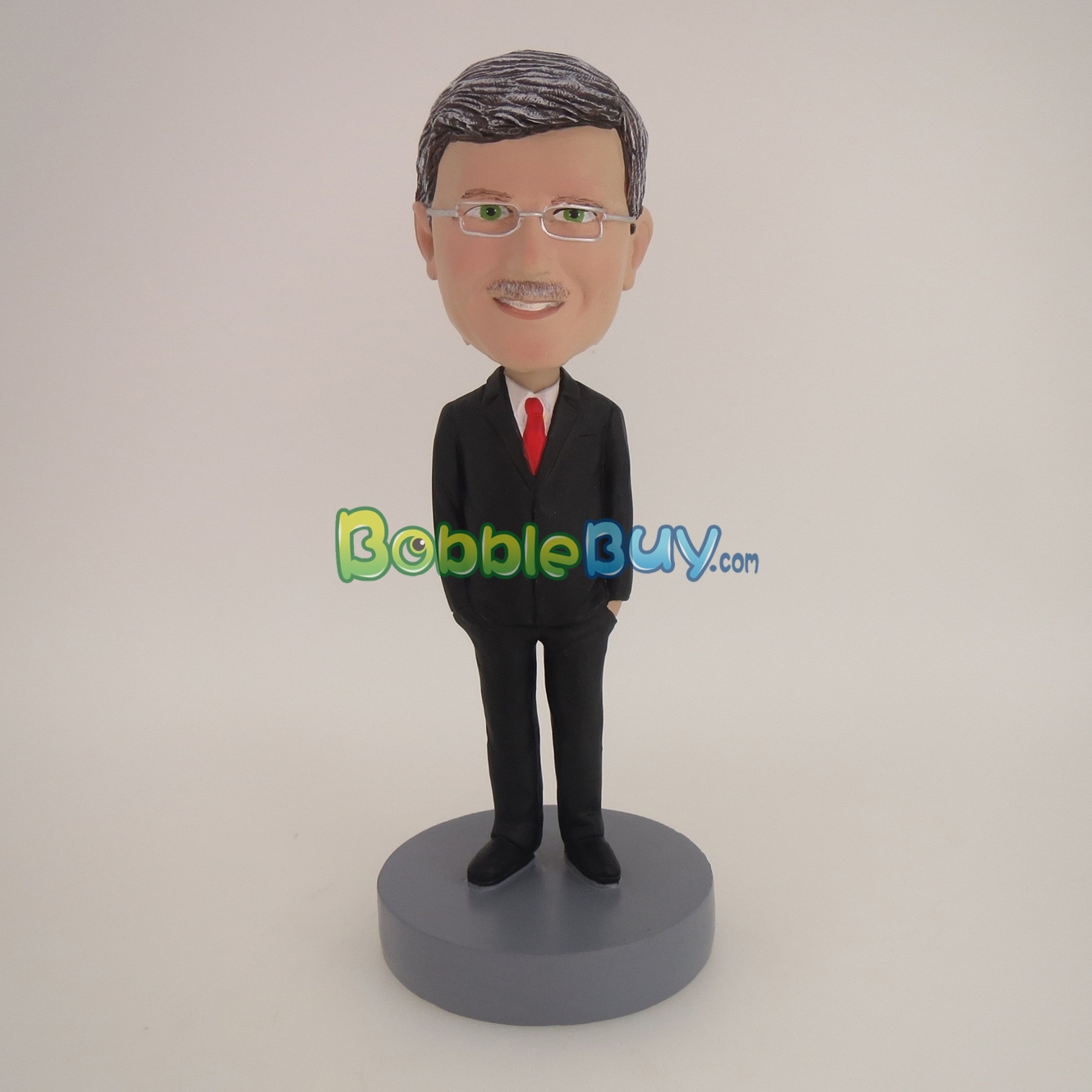 Old Man In Formal Business Suit Bobblehead | BobbleBuy - Custom ...