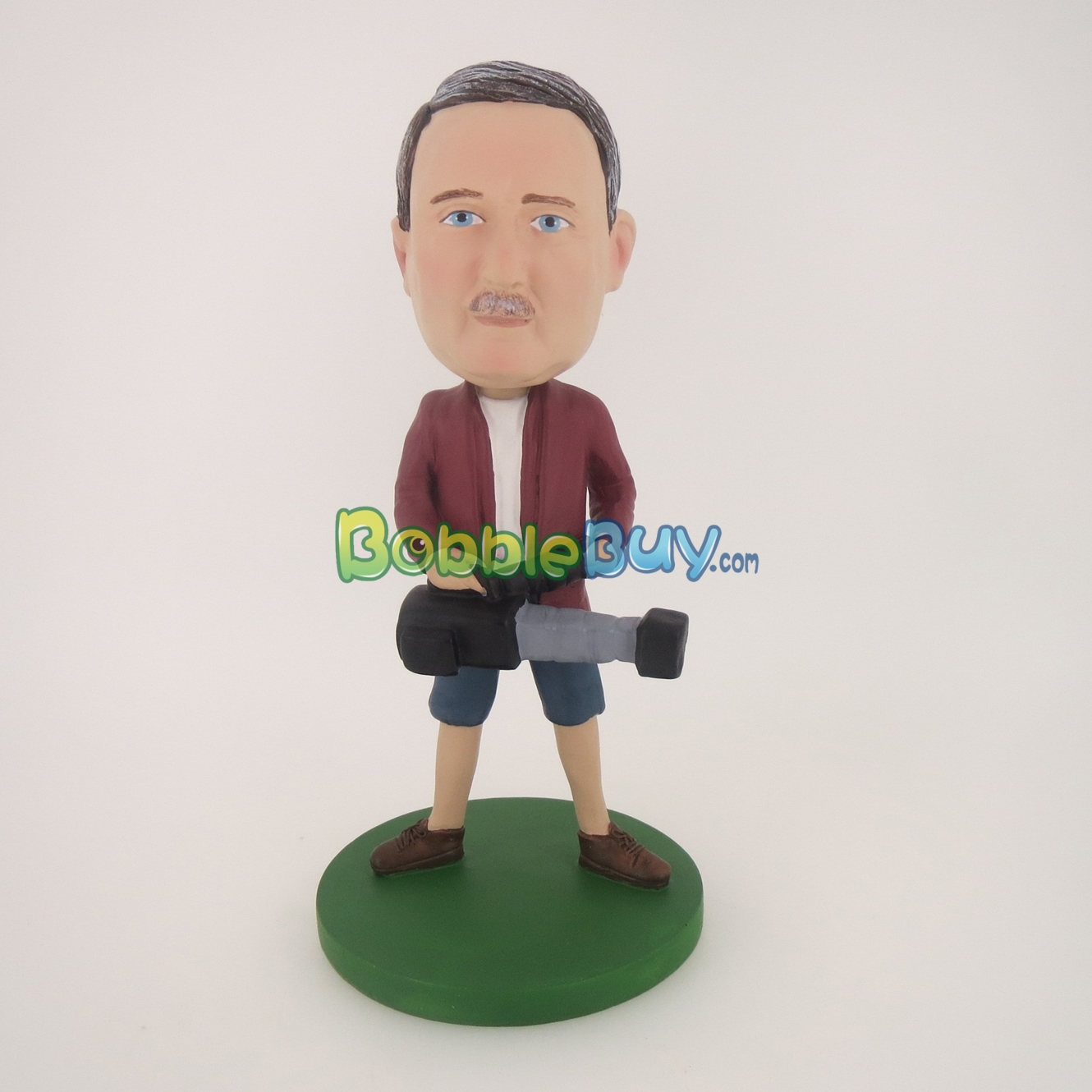 Male Photographer Bobblehead | BobbleBuy - Custom Bobbleheads from $50