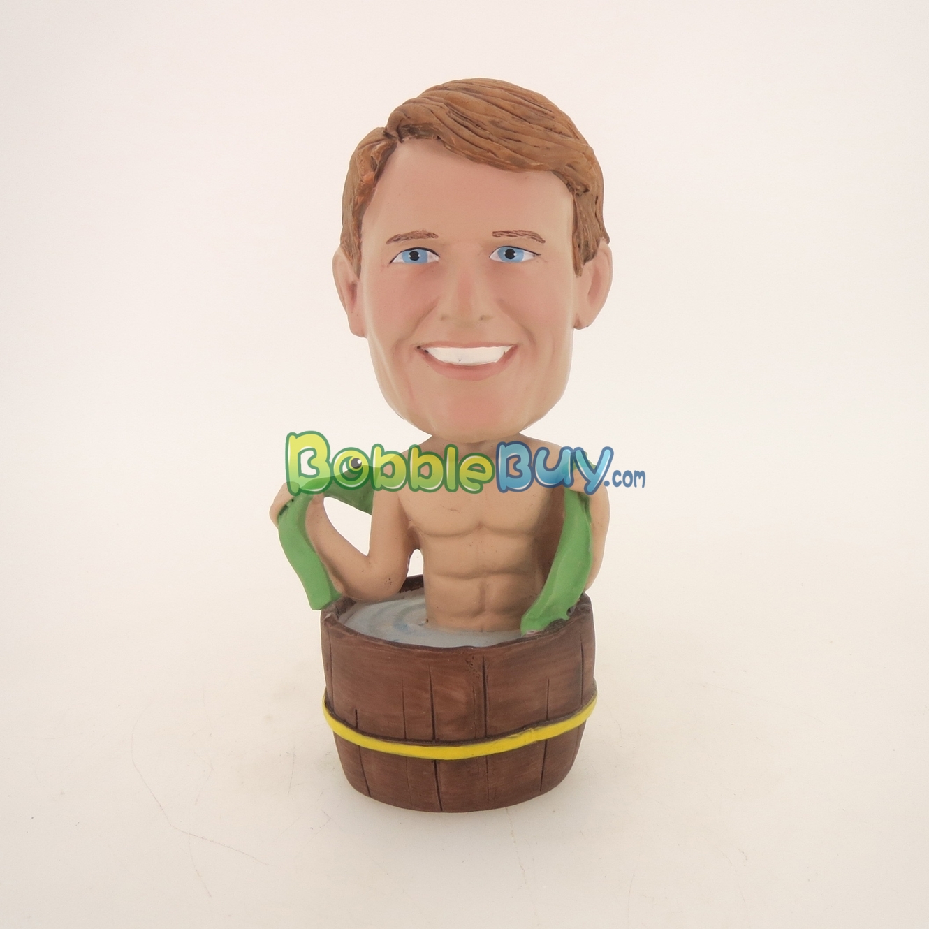 Male Taking Bath Bobblehead | BobbleBuy - Custom Bobbleheads from $50