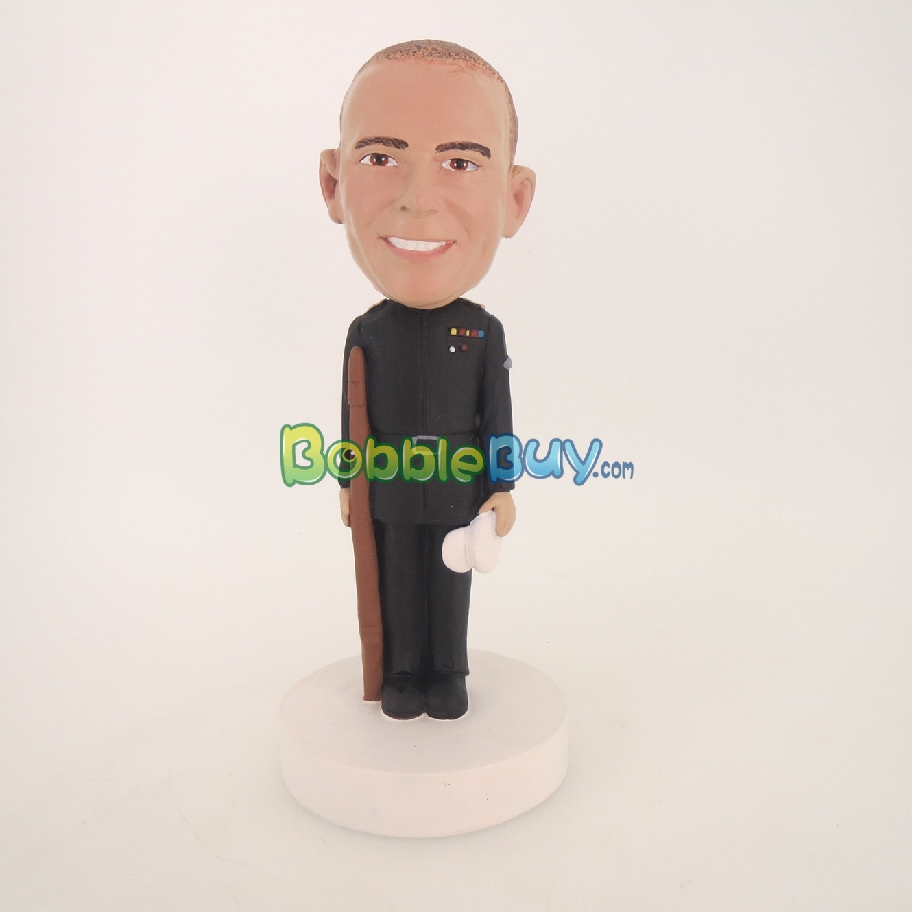 Military Officer Male Bobblehead | BobbleBuy - Custom Bobbleheads from $50
